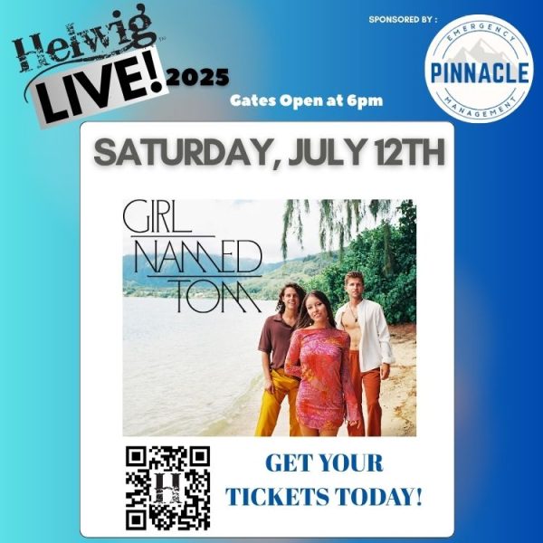 Helwig LIVE! Concert Girl Named Tom - Amador Wine Country